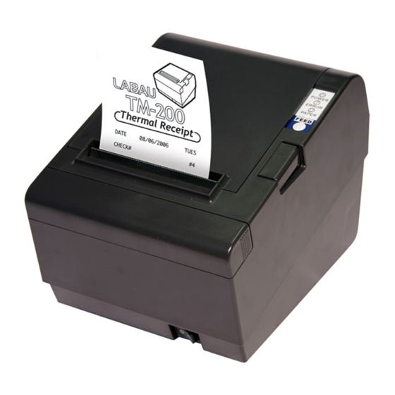 EPSON TM200 PRINTER SERVICE MANUAL | ManualsLib