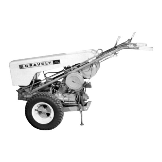 GRAVELY CONVERTIBLE 7.6 TRACTOR OWNER'S MANUAL | ManualsLib