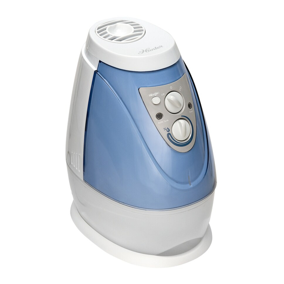 HUNTER WARM MIST 35216 HUMIDIFIER OWNER'S MANUAL | ManualsLib