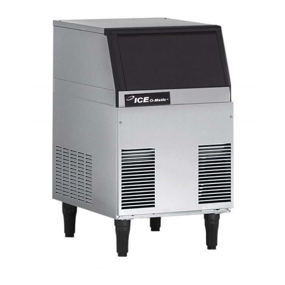 ICE-O-MATIC ICEU060 ICE MAKER SERVICE AND INSTALLATION MANUAL | ManualsLib