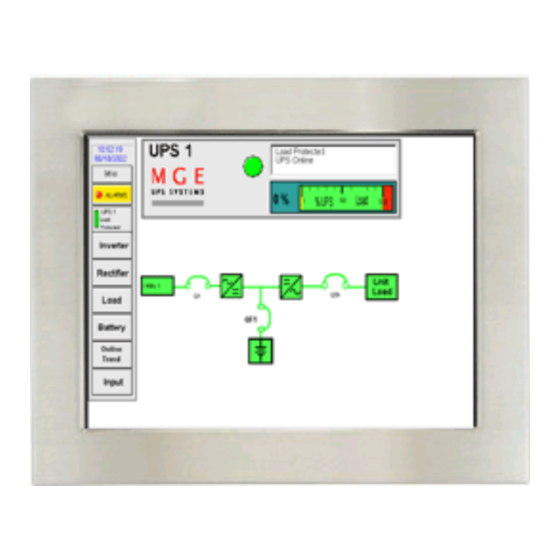 MGE UPS SYSTEMS UPS CONTROLLER USER MANUAL | ManualsLib