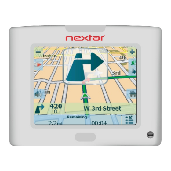 NEXTAR S3 GPS USER MANUAL | ManualsLib