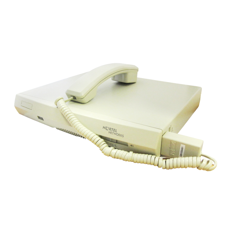 NORTEL MERIDIAN 1 PC CONSOLE INTERFACE UNIT QUICK REFERENCE MANUAL Pdf ...