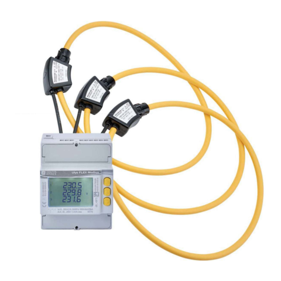 CHAUVIN ARNOUX ULYS FLEX MODBUS USER MANUAL Pdf Download | ManualsLib