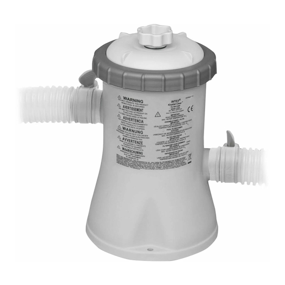 INTEX KRYSTAL CLEAR C330 SAFETY RULES Pdf Download | ManualsLib