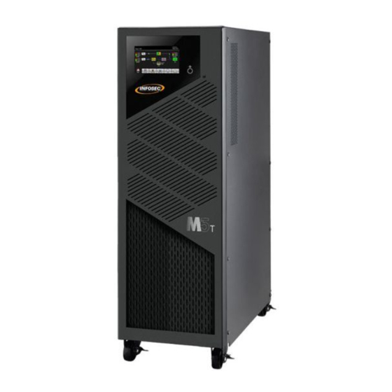 INFOSEC UPS SYSTEM M5T SERIES USER MANUAL Pdf Download | ManualsLib