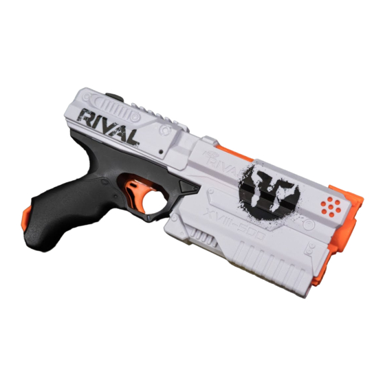 NERF RIVAL KRONOS XVIII-500 INSTRUCTIONS Pdf Download | ManualsLib