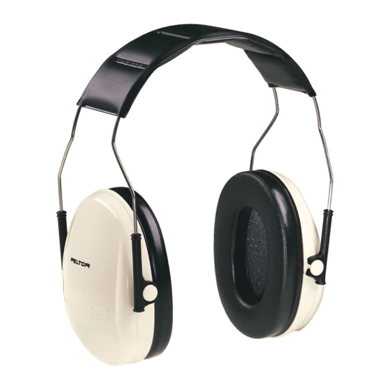 PELTOR H7 MANUAL Pdf Download | ManualsLib