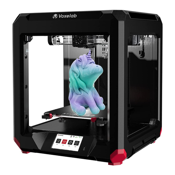 VOXELAB ARIES USER MANUAL Pdf Download | ManualsLib