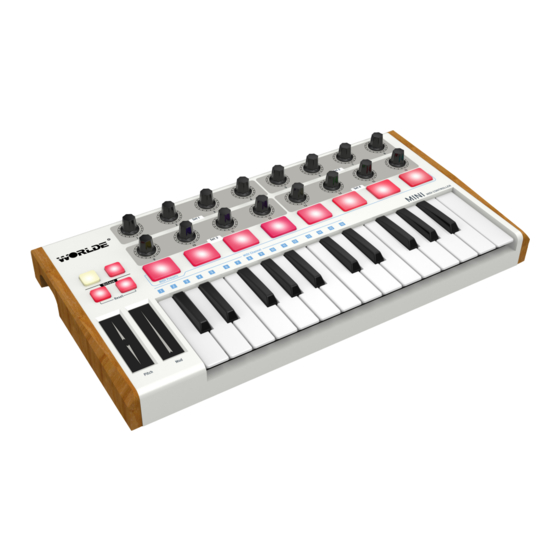 WORLDE MINI MIDI USER MANUAL Pdf Download | ManualsLib