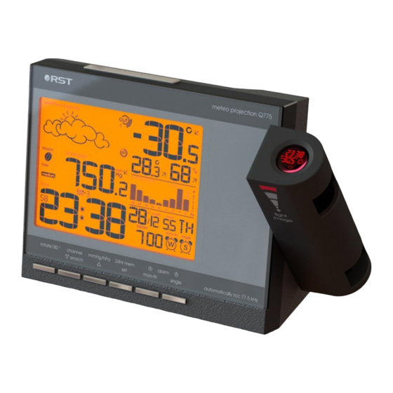 RST Q754 OPERATION MANUAL Pdf Download | ManualsLib