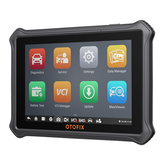 AUTEL OTOFIX D1 PRO MANUAL Pdf Download | ManualsLib