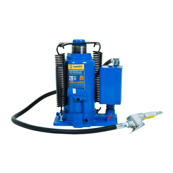 HAKLIFT TUNKKI05AIR INSTRUCTION MANUAL Pdf Download | ManualsLib