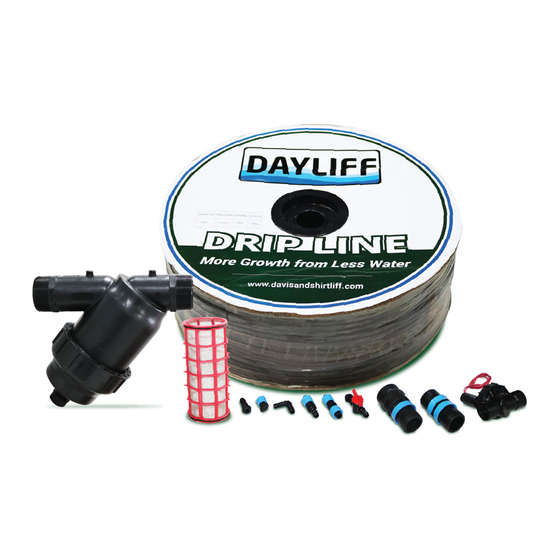 DAYLIFF DRIP IRRIGATION KIT INSTALLATION MANUAL Pdf Download | ManualsLib