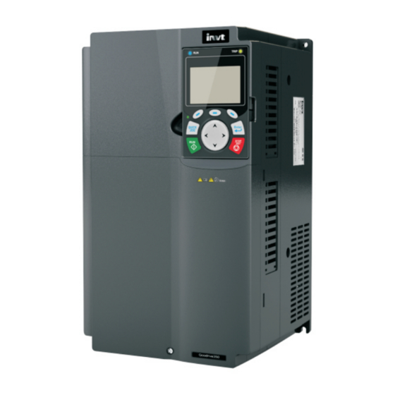 INVT GOODRIVE350 SERIES OPERATION MANUAL Pdf Download | ManualsLib