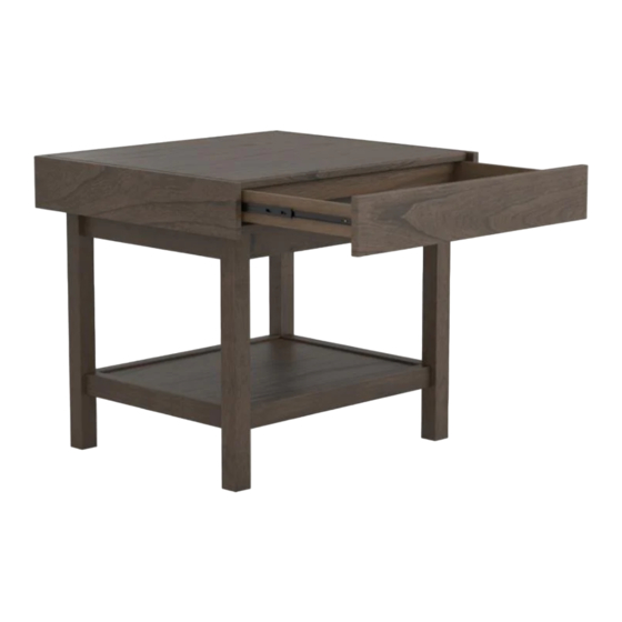 COASTER 723117 ASSEMBLY INSTRUCTIONS Pdf Download | ManualsLib