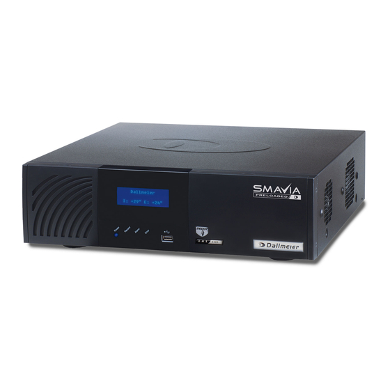 DALLMEIER SMAVIA DMS 2400 II MANUAL Pdf Download | ManualsLib