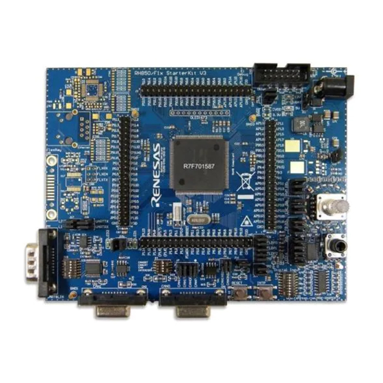 RENESAS RH850/F1K SERIES APPLICATION NOTE Pdf Download | ManualsLib
