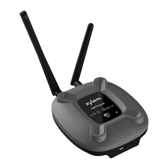 XYLEM OPTIMYZE MANUAL Pdf Download | ManualsLib