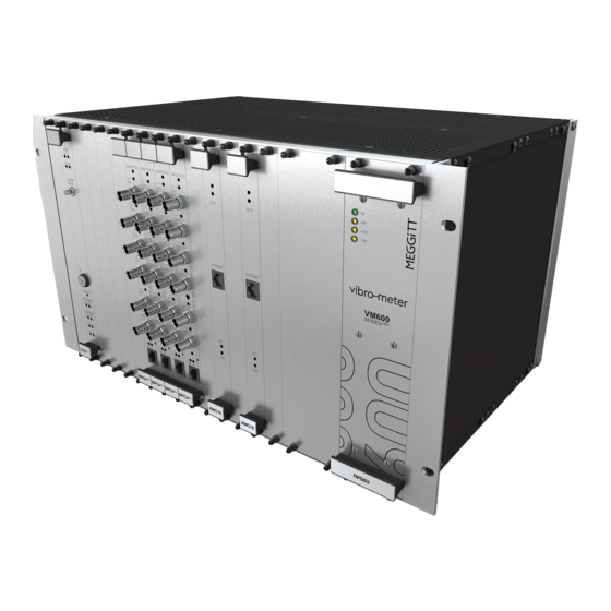 MEGGITT VIBRO-METER VM600 HARDWARE MANUAL Pdf Download | ManualsLib