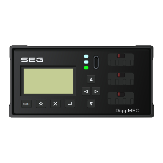SEG DIGGIMEC MANUAL Pdf Download | ManualsLib