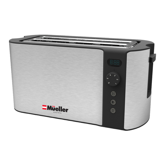 MUELLER ULTRACRISP MT-110SS USER MANUAL Pdf Download | ManualsLib