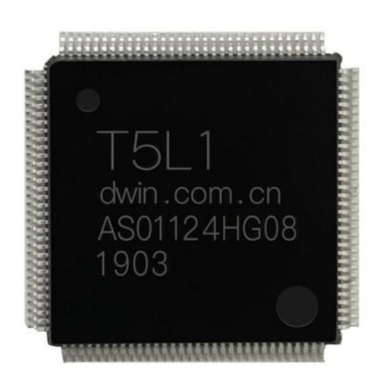DWIN T5L ASIC SERIES DEVELOPMENT MANUAL Pdf Download | ManualsLib