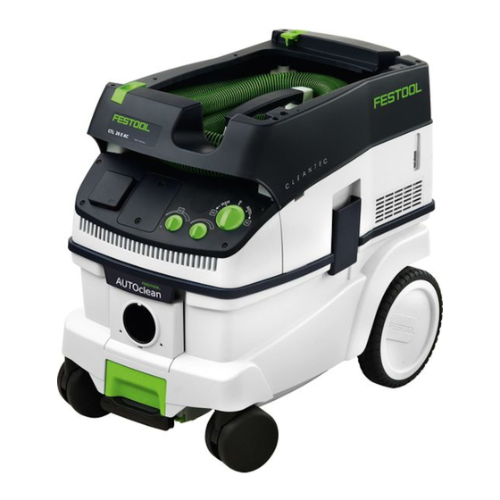 FESTOOL CTL 26 E ORIGINAL INSTRUCTIONS MANUAL Pdf Download | ManualsLib