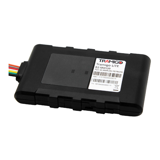 TRAMIGO IQL 4G VEHICLE TRACKERA USER MANUAL Pdf Download | ManualsLib