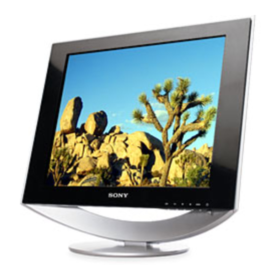 SONY SDM-HS73P SERVICE MANUAL Pdf Download | ManualsLib