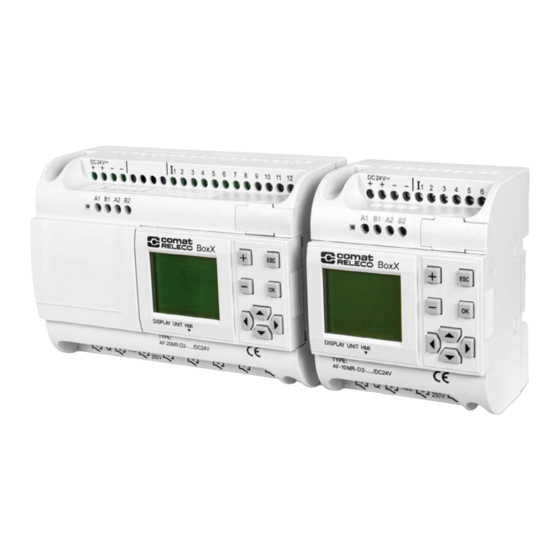 COMAT RELECO BOXX 2 SERIES USER MANUAL Pdf Download | ManualsLib