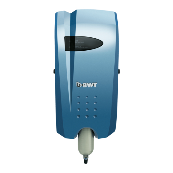 BWT AQA NANO FITTING AND OPERATING INSTRUCTIONS Pdf Download | ManualsLib