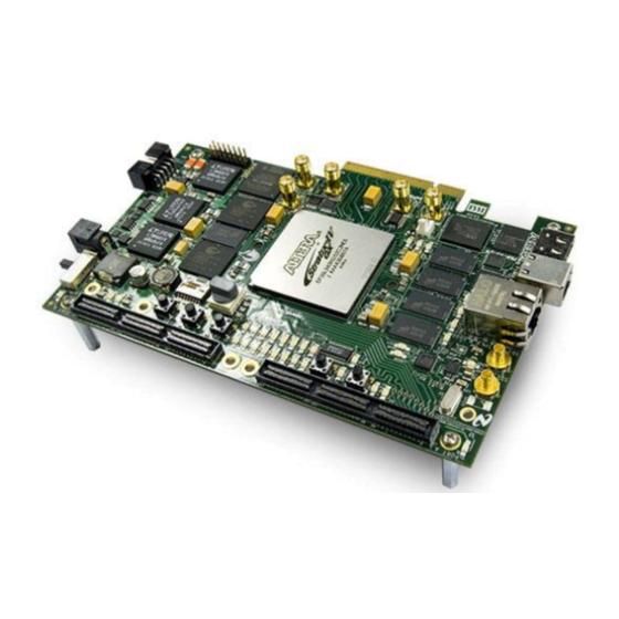 ALTERA STRATIX IV GX MANUAL Pdf Download | ManualsLib