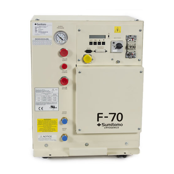 SUMITOMO F-70H SERVICE MANUAL Pdf Download | ManualsLib