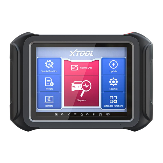 XTOOL D9 SMART USER MANUAL Pdf Download | ManualsLib