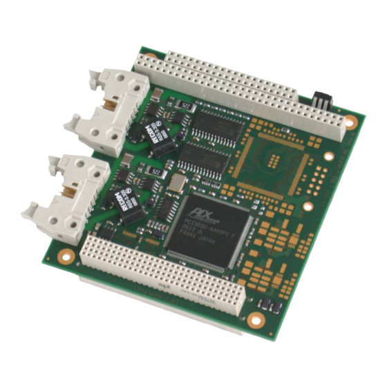ESD CAN-PCI104/200 HARDWARE MANUAL Pdf Download | ManualsLib