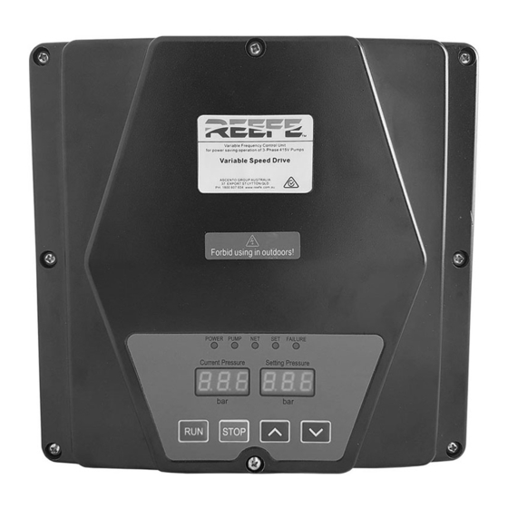 REEFE VSD1-15 INSTRUCTION MANUAL Pdf Download | ManualsLib
