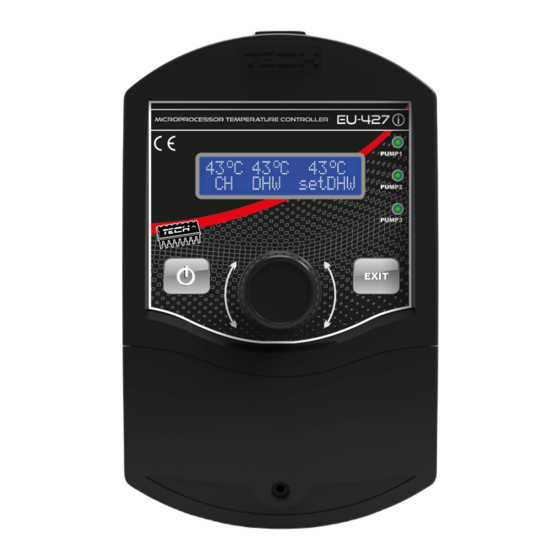 TECH CONTROLLERS EU-427I USER MANUAL Pdf Download | ManualsLib