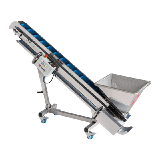 MASTER LIFT CONVEYOR INSTRUCTIONS FOR USE AND MAINTENANCE MANUAL Pdf ...