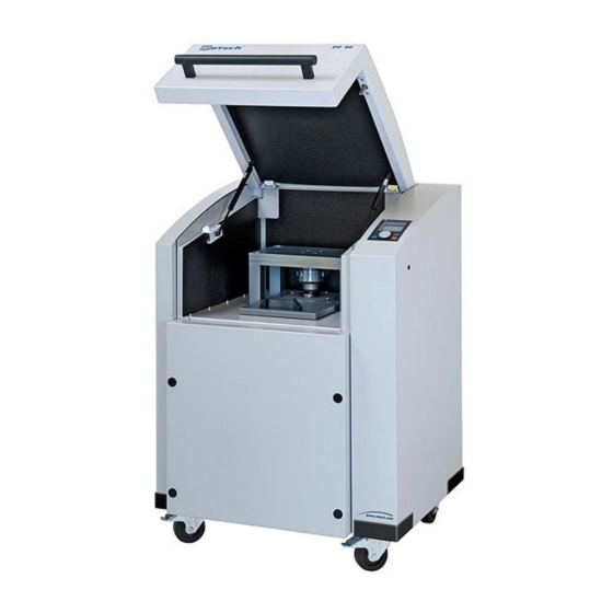 RETSCH PP40 OPERATING INSTRUCTIONS MANUAL Pdf Download | ManualsLib