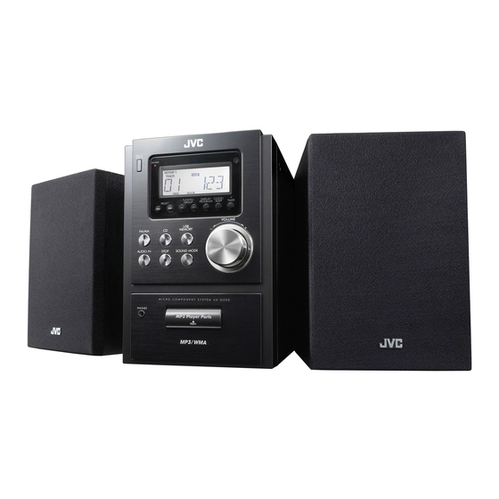 JVC UX-G200 INSTRUCTIONS Pdf Download | ManualsLib