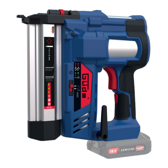 GÜDE KN 18-0 TRANSLATION OF THE ORIGINAL INSTRUCTIONS Pdf Download ...