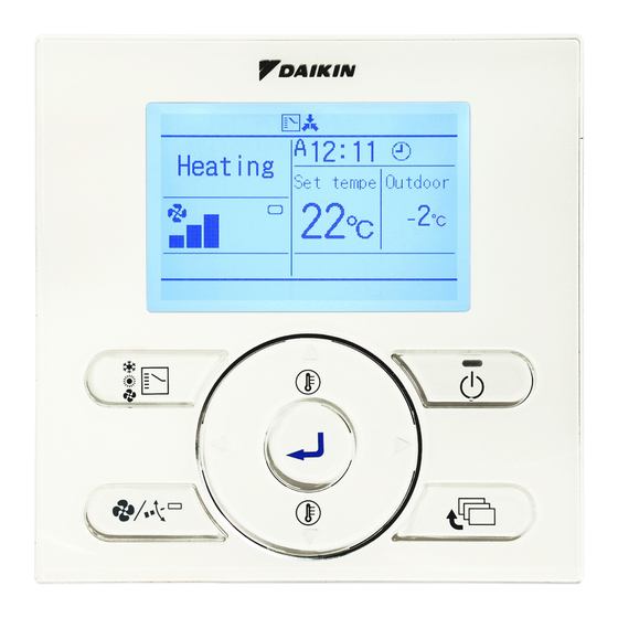 DAIKIN BRC1E51 QUICK REFERENCE Pdf Download | ManualsLib