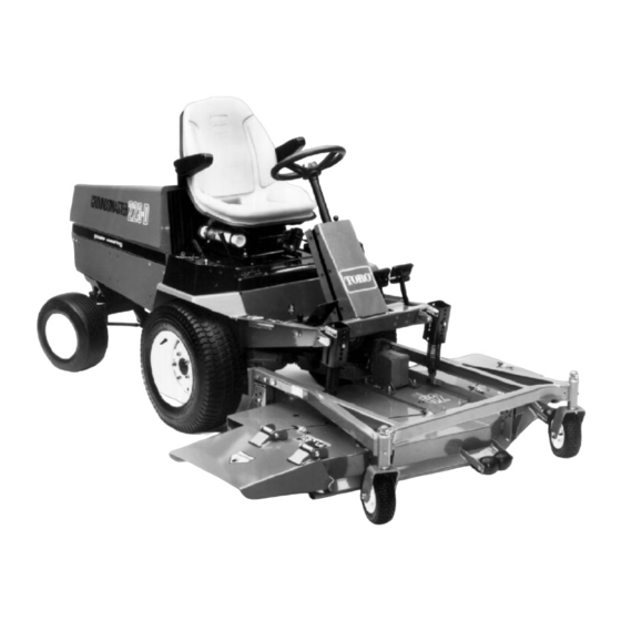 TORO GROUNDSMASTER 200 OPERATOR'S MANUAL Pdf Download | ManualsLib