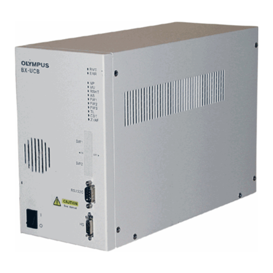 OLYMPUS BX-UCB INSTRUCTIONS MANUAL Pdf Download | ManualsLib