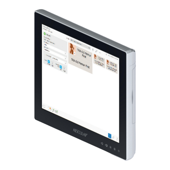 BRAUN AESCULAP ORTHOPILOT ELITE PC FS112 INSTRUCTIONS FOR USE/TECHNICAL ...