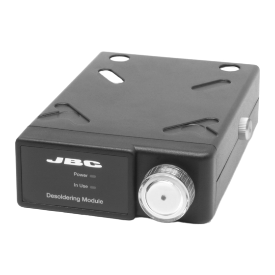 JBC MVE-A INSTRUCTION MANUAL Pdf Download | ManualsLib