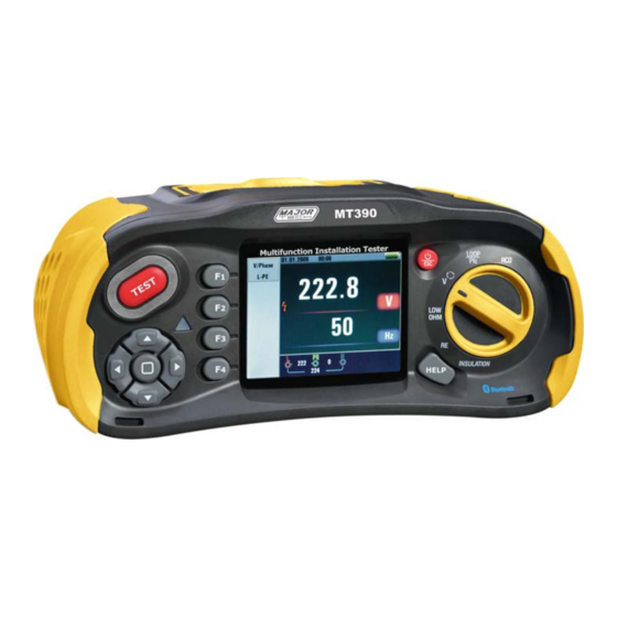 MAJOR TECH MT390 INSTRUCTION MANUAL Pdf Download | ManualsLib