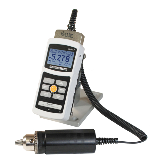 MARK-10 M7I QUICK START MANUAL Pdf Download | ManualsLib