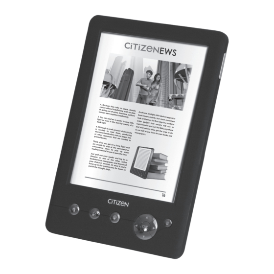 CITIZEN E600 INSTRUCTION MANUAL Pdf Download | ManualsLib